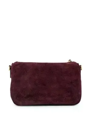 GIANNI CHIARINI Nora Suede Clutch Bag