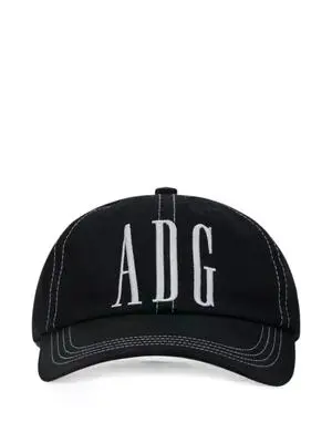 DENIM TEARS Adg Baseball Cap - Black
