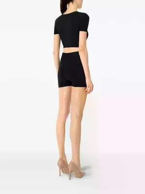 Wolford Seamless Short Sleeve Cropped T-shirt