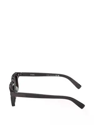 Zegna Rectangle-frame Sunglasses