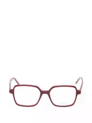 Saint Laurent Square-frame Glasses - Red