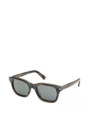 Zegna Rectangle-frame Sunglasses