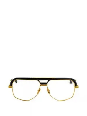 Dita Geometric-frame Glasses - Gold