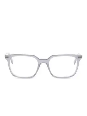 Zegna Rectangle-frame Glasses - Grey