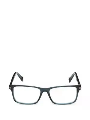 Zegna Rectangle-frame Glasses - Green