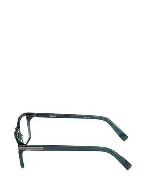 Zegna Rectangle-frame Glasses