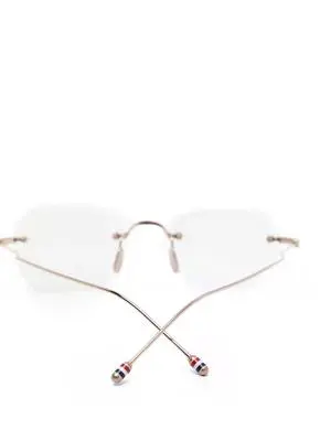 Thom Browne Tricolour Detail Glasses