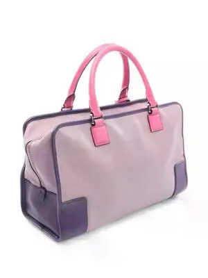 Loewe Amazona 36 Calf Leather Tote Bag - Neutrals