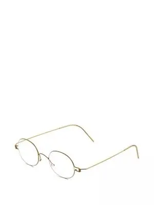 LINDBERG Round-frame Titanium Glasses