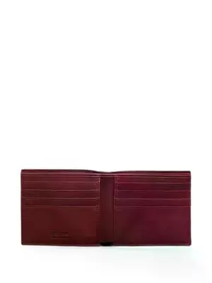 Prada Antiqued Leather Wallet