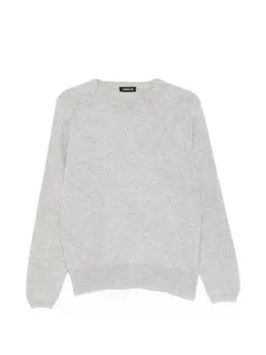 ANNE CLAIRE Long-sleeve Crew Neck Sweater - Grey