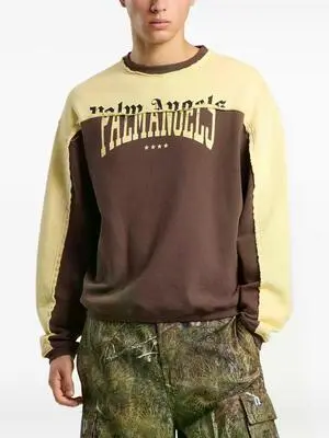 Palm Angels Vintage Logo Crewneck Sweatshirt