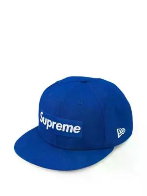 Supreme Ghostface Box Logo New Era Cap - Blue