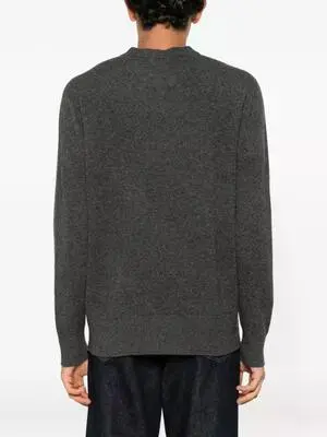 ATOMO FACTORY Crew-neck Ribbed-trim Sweater