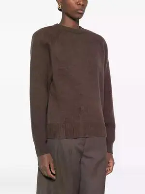 THE FRANKIE SHOP Lina Long-sleeve Sweater - Brown