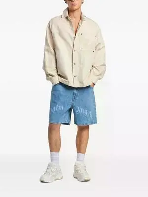Palm Angels Palm Type Loose Shirt