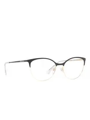 Emporio Armani Round Metal Glasses