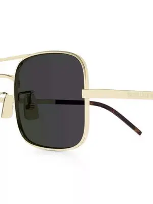 Saint Laurent Square-frame Double-bridge Sunglasses