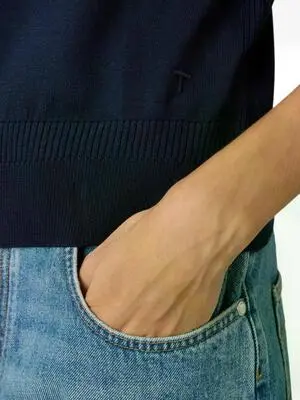 TOD'S Top In Silk-blend Knit
