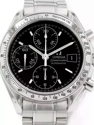 Omega Speedmaster Automatic Chronograph Watch - Black