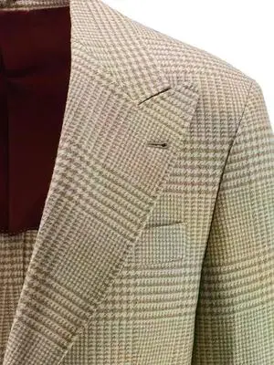 Brunello Cucinelli Check-pattern Blazer