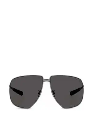 Moncler Atlas Pilot-frame Sunglasses - Grey