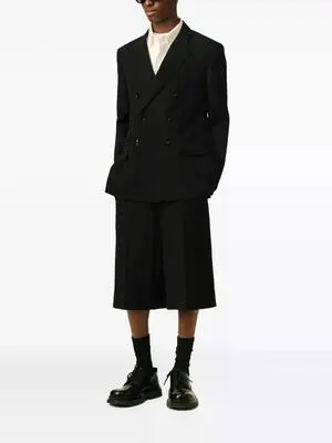 AMI Paris Double-breasted Straight-fit Wool Blazer