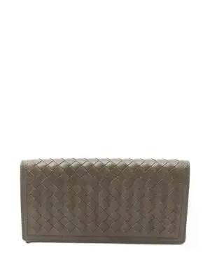 Bottega Veneta 2010s Intrecciato Bi-fold Wallet