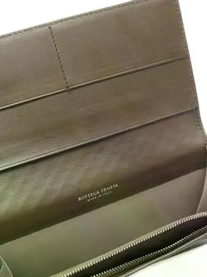Bottega Veneta 2010s Intrecciato Bi-fold Wallet
