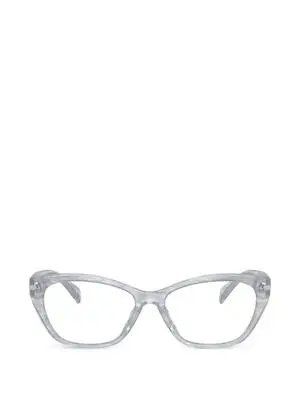 RALPH EYEWEAR Cat Eye Frame Glasses - Grey