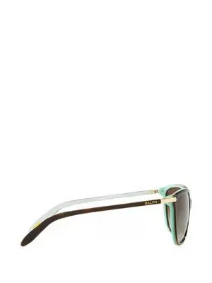 POLO RALPH LAUREN EYEWEAR Tortoiseshell-effect Cat-eye Sunglasses