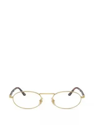 Persol Oval-frame Glasses - Gold