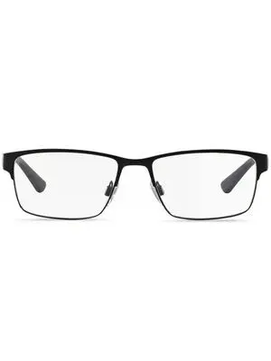 POLO RALPH LAUREN EYEWEAR Rectangle-frame Glasses - Blue