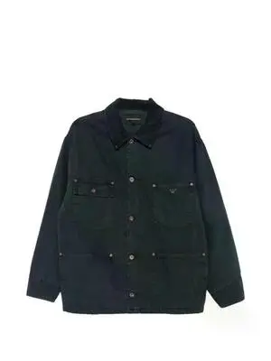 Emporio Armani Logo Overshirts For Men