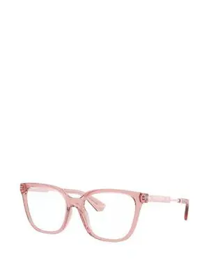 Burberry Square Frame Glasses - Pink
