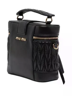 Miu Miu Micro Matelassé Nappa Vanity Crossbody Bag