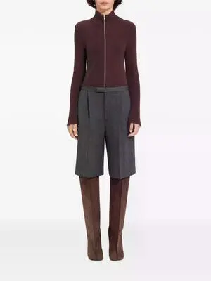 MAISON MARGIELA Tailored Striped Wool-blend Shorts
