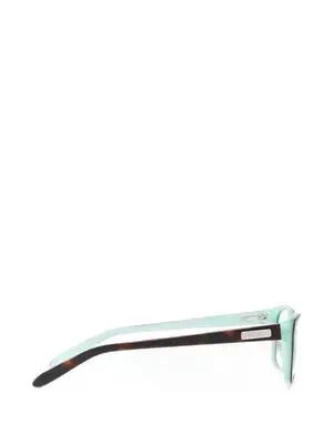 POLO RALPH LAUREN EYEWEAR Tortoiseshell-effect Rectangle-frame Glasses