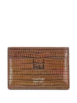 TOM FORD Printed Tejus T Line Classic Card Holder