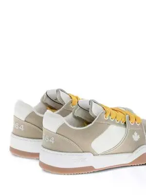 Dsquared2 Spiker Panelled Leather Sneakers