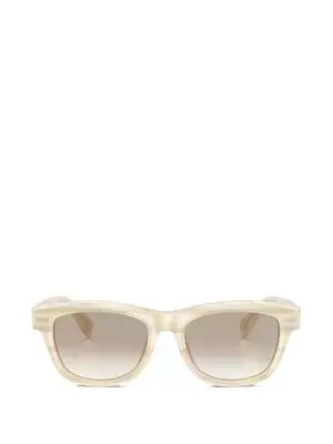 Brunello Cucinelli Square-frame Sunglasses - Neutrals