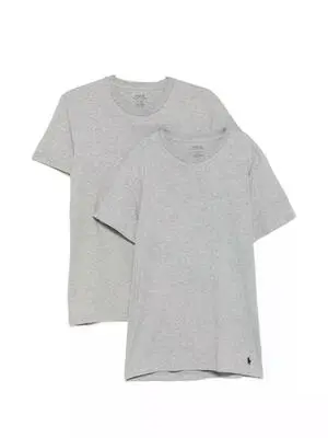 Polo Ralph Lauren Logo-embroidered T-shirt - Grey