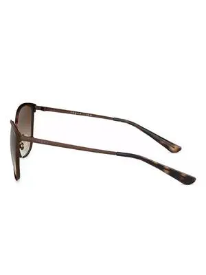 VOGUE EYEWEAR Matte Geometric Sunglasses