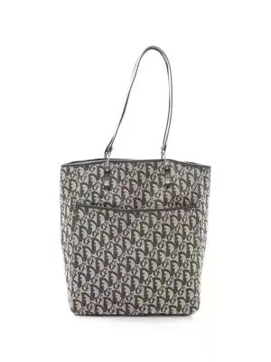 Dior 2000s Trotter Tote Bag - Black