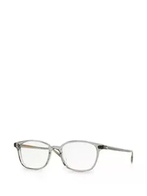 Oliver Spencer Rectangle-frame Glasses - Grey