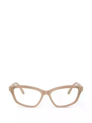 SWAROVSKI Crystal-embellished Cat-eye Glasses - Neutrals