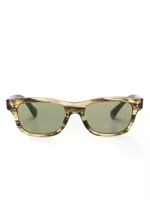 Oliver Spencer Rosson Rectangle-frame Sunglasses