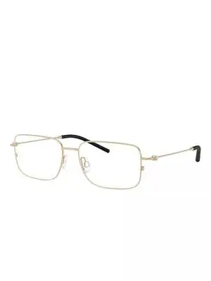 Moncler Rectangular-frame Glasses - Yellow