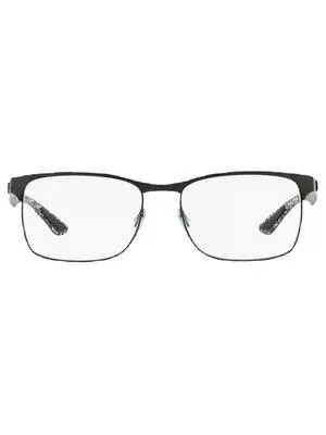 Ray-ban Rectangular-frame Glasses - White