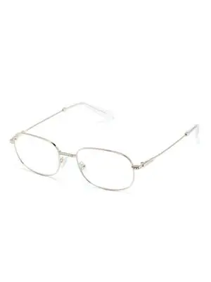 SWAROVSKI Crystal-embellished Oval-frame Glasses